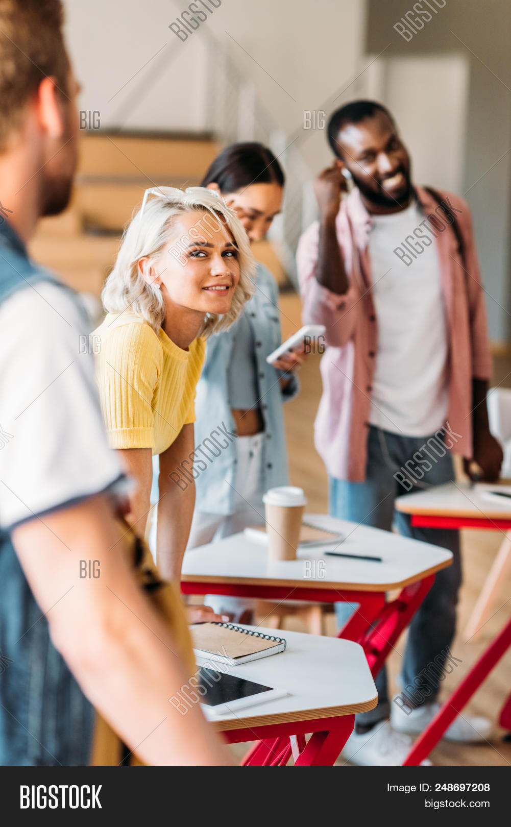 Happy Young Students Image & Photo (Free Trial) | Bigstock
