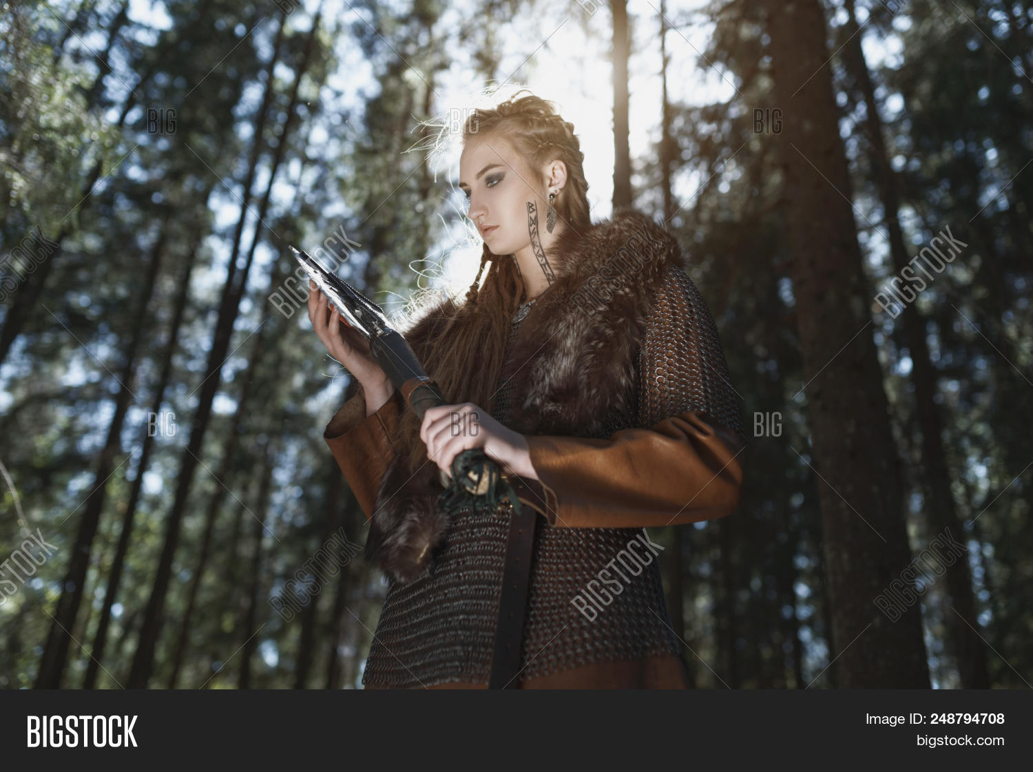Viking Woman Hammer Image & Photo (Free Trial) | Bigstock