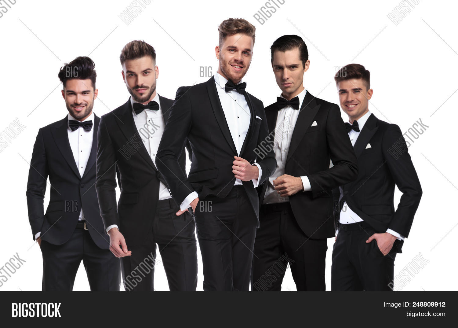 Portrait Group Five Image & Photo (Free Trial) | Bigstock