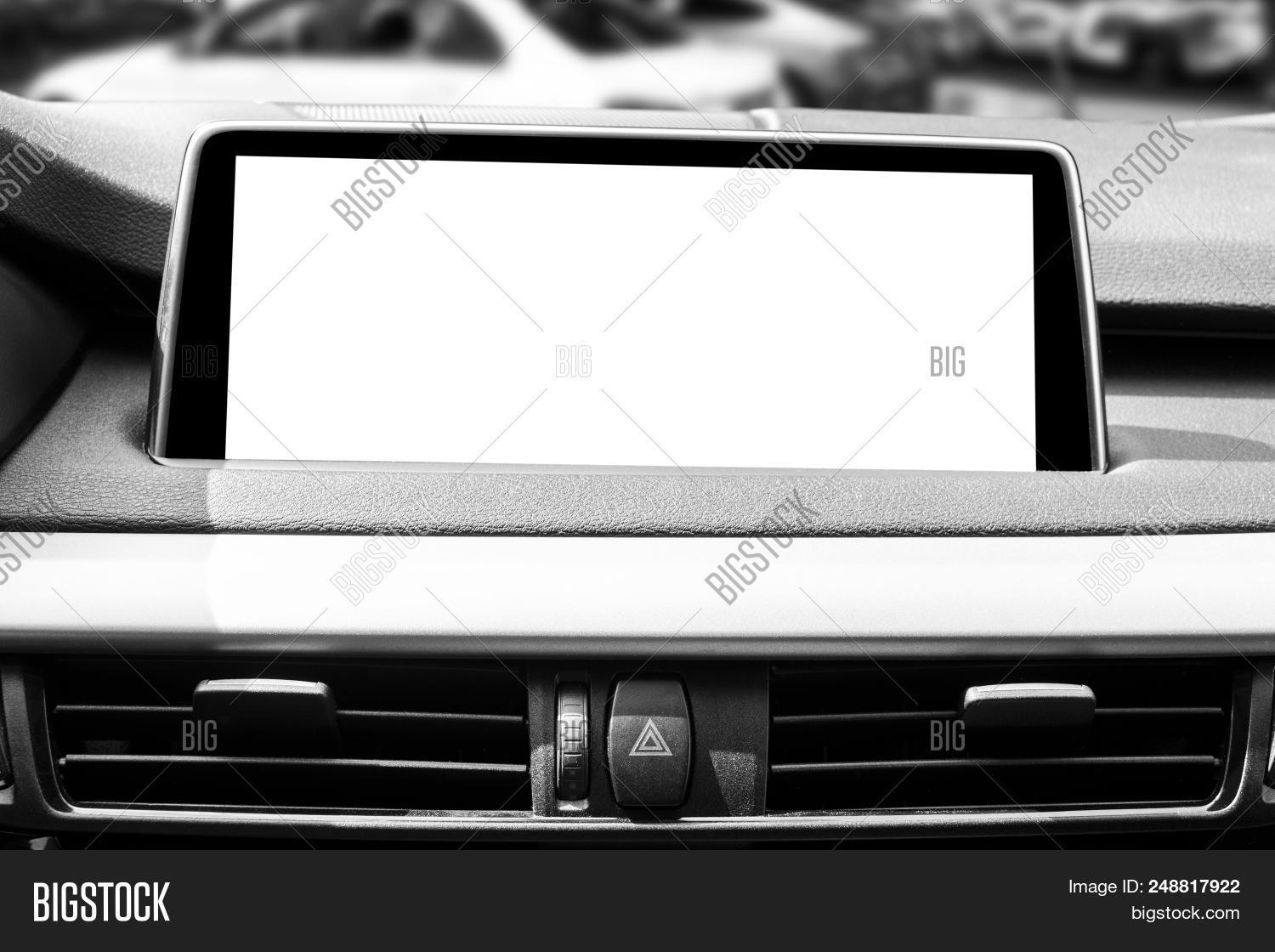 Monitor Car Isolated Image & Photo (Free Trial) | Bigstock
