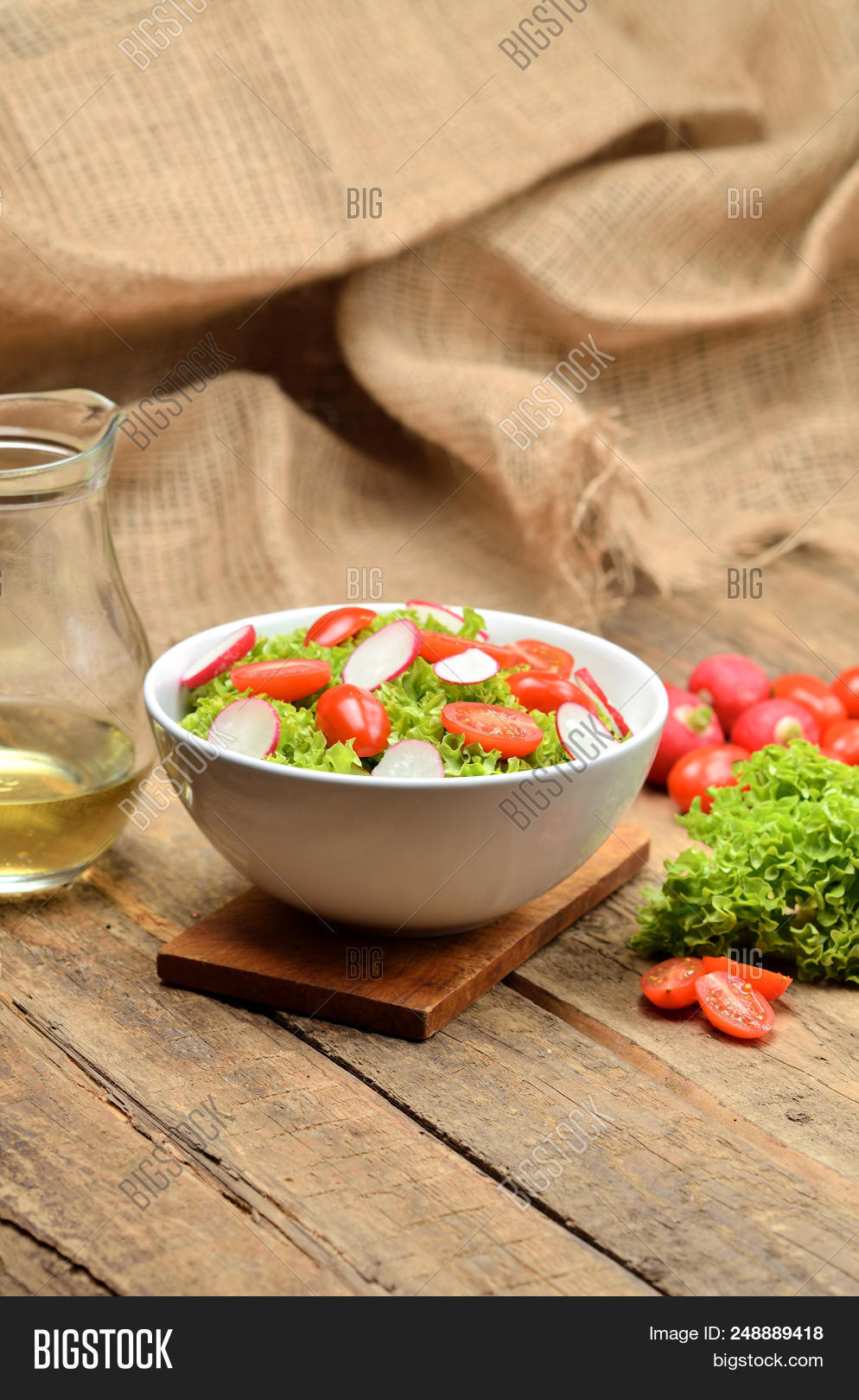 Green Salad Lollo Image & Photo (Free Trial) | Bigstock