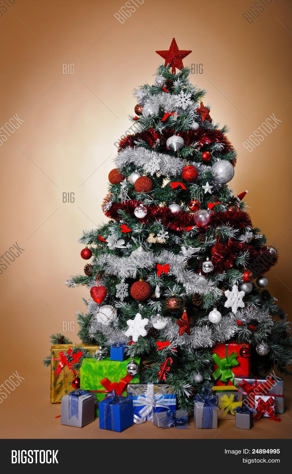 Christmas Tree Gifts Image & Photo (Free Trial) | Bigstock