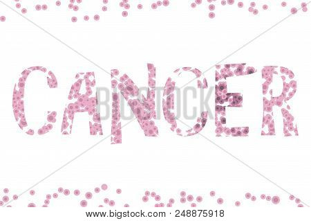 Cancer Word By Human Vector & Photo (Free Trial) | Bigstock
