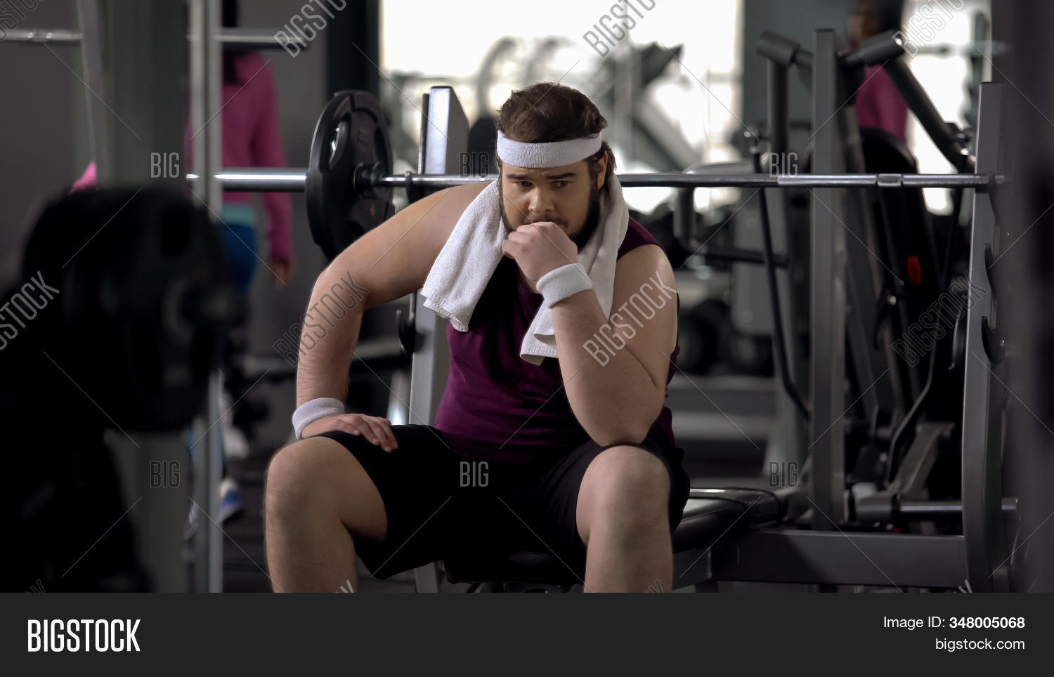 Insecure Chubby Man Image & Photo (Free Trial) | Bigstock