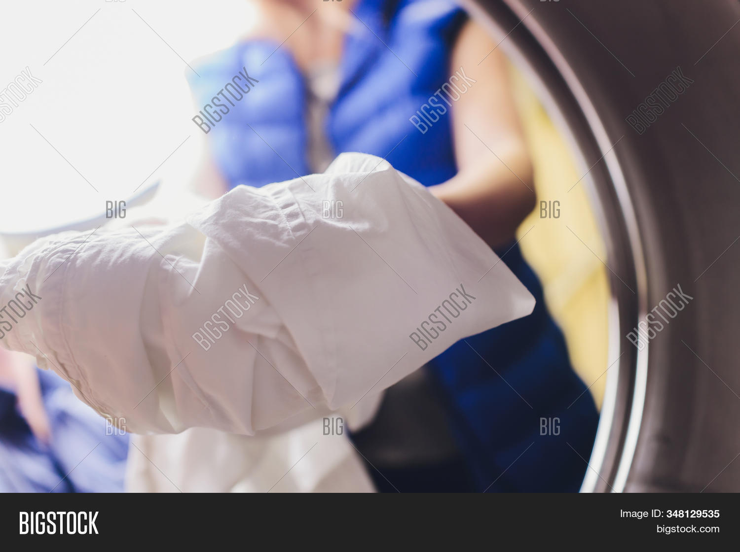 Hands Load Laundry Image & Photo (Free Trial) | Bigstock