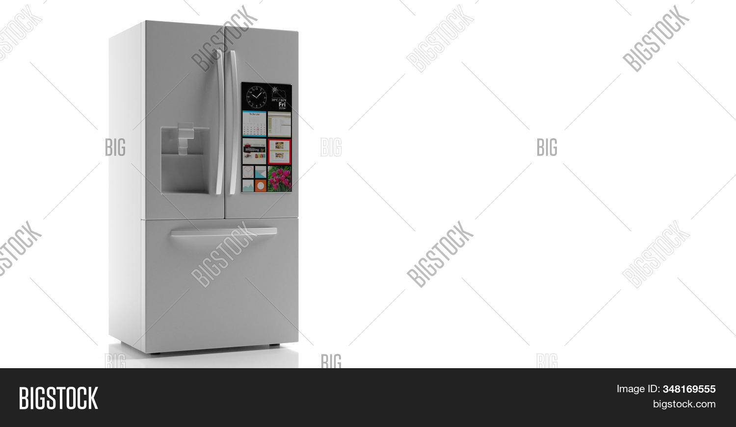 Refrigerator Side By Image & Photo (Free Trial) | Bigstock