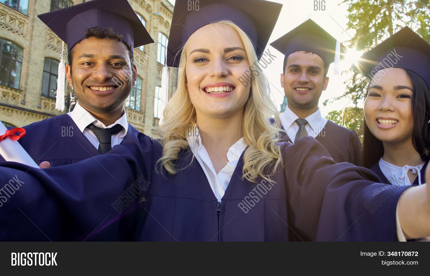 Happy Classmates Image & Photo (Free Trial) | Bigstock