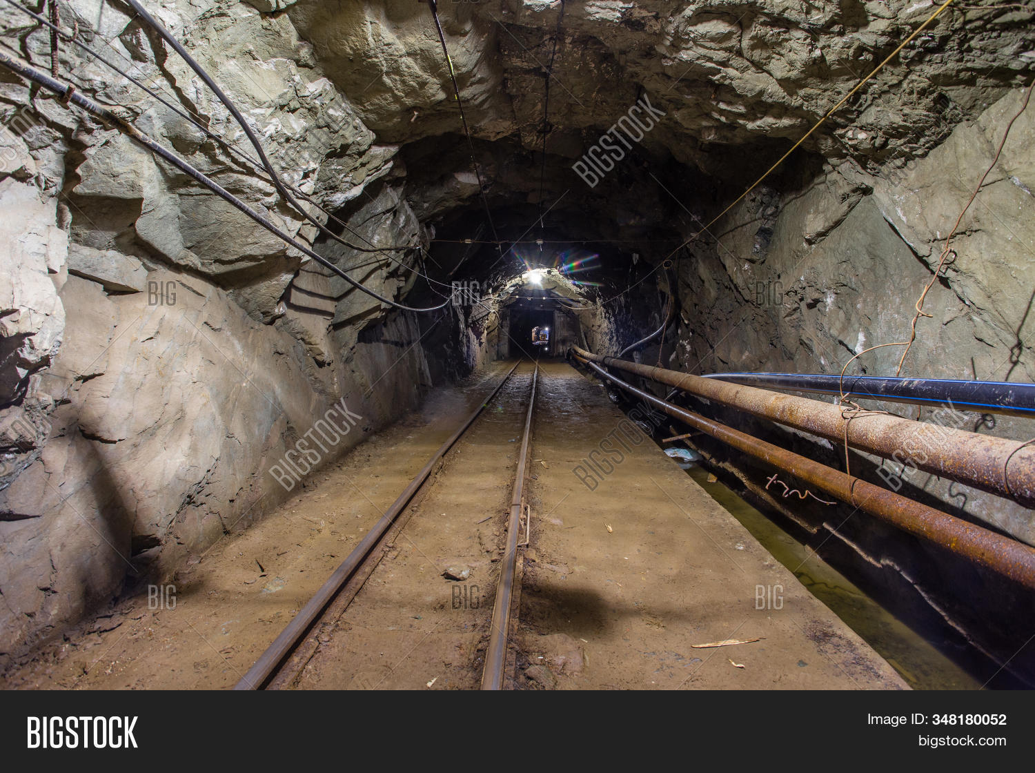 Underground Gold Mine Image & Photo (Free Trial) | Bigstock