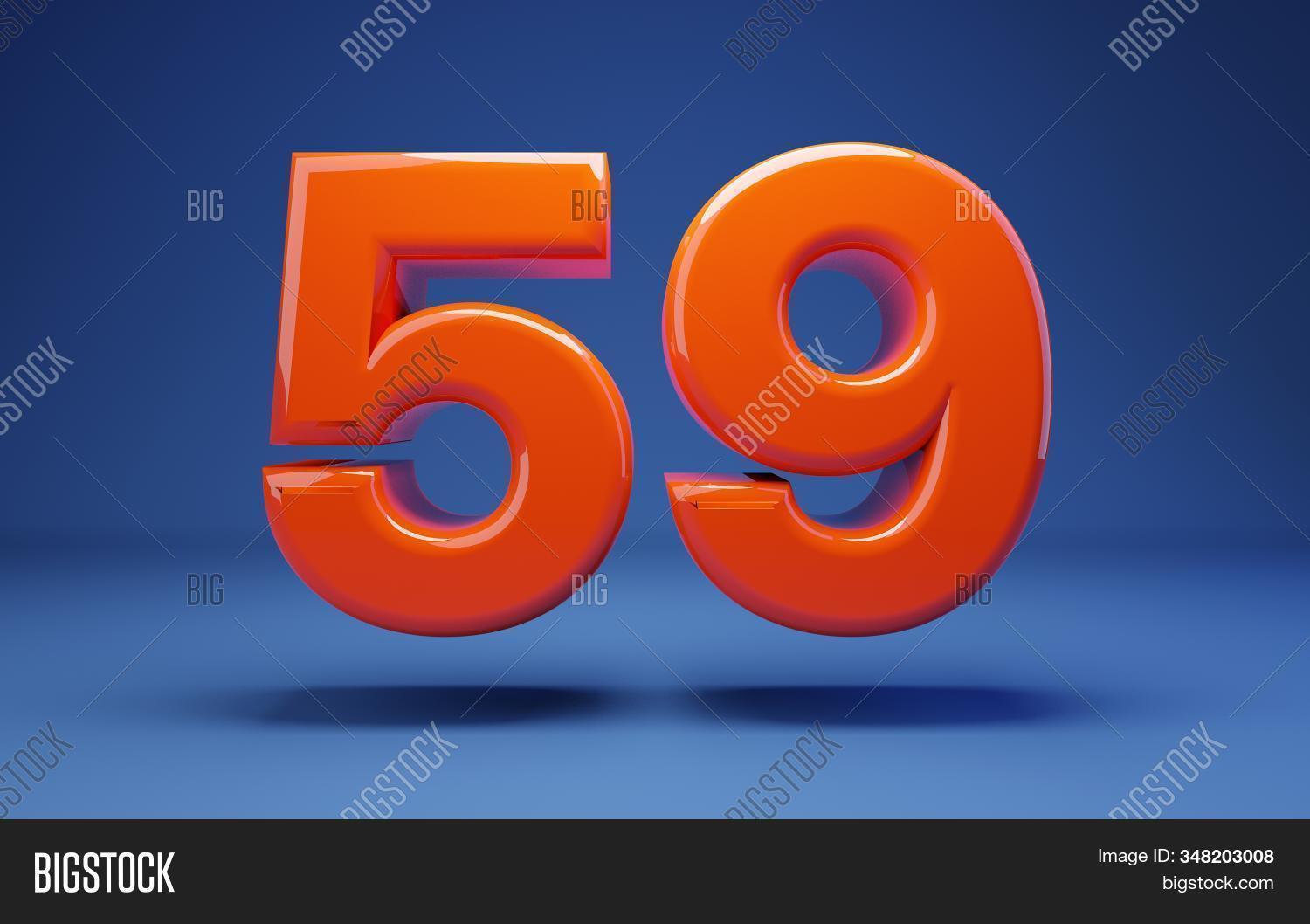 Lush Lava 3d Number 59 Image & Photo (Free Trial) | Bigstock