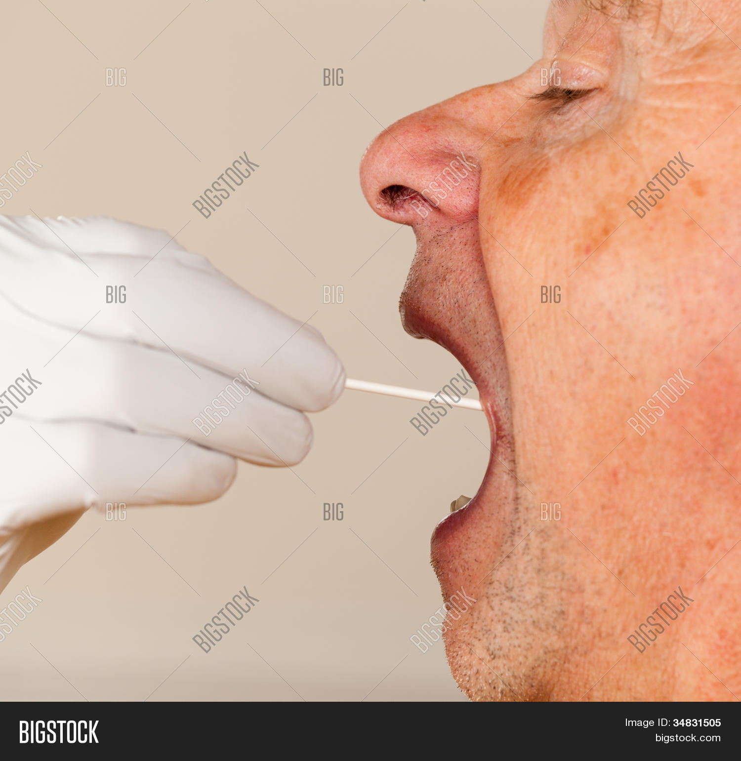 Dna Swab Saliva Taken Image & Photo (Free Trial) | Bigstock