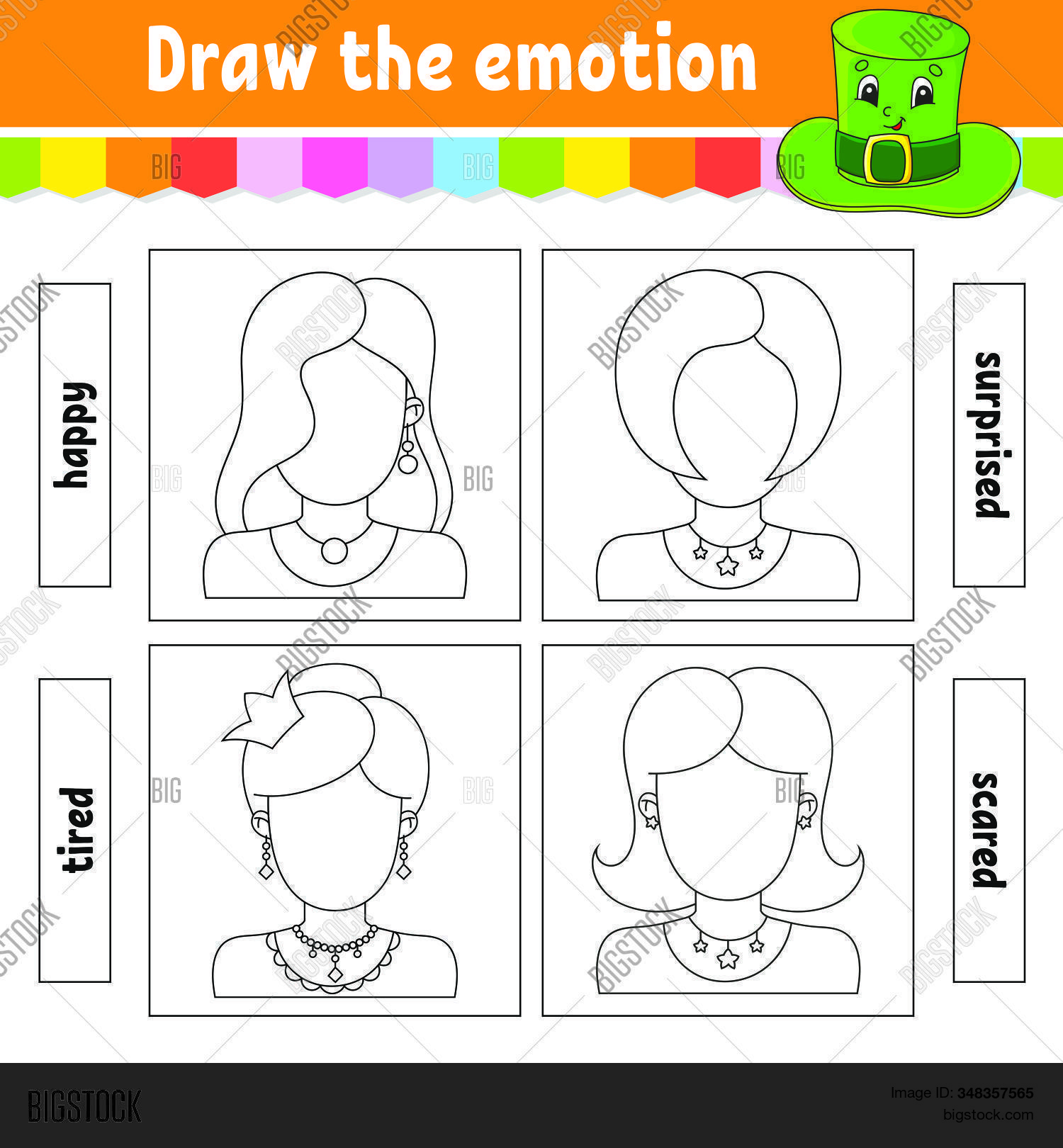 Draw Emotion. Vector & Photo (Free Trial) | Bigstock