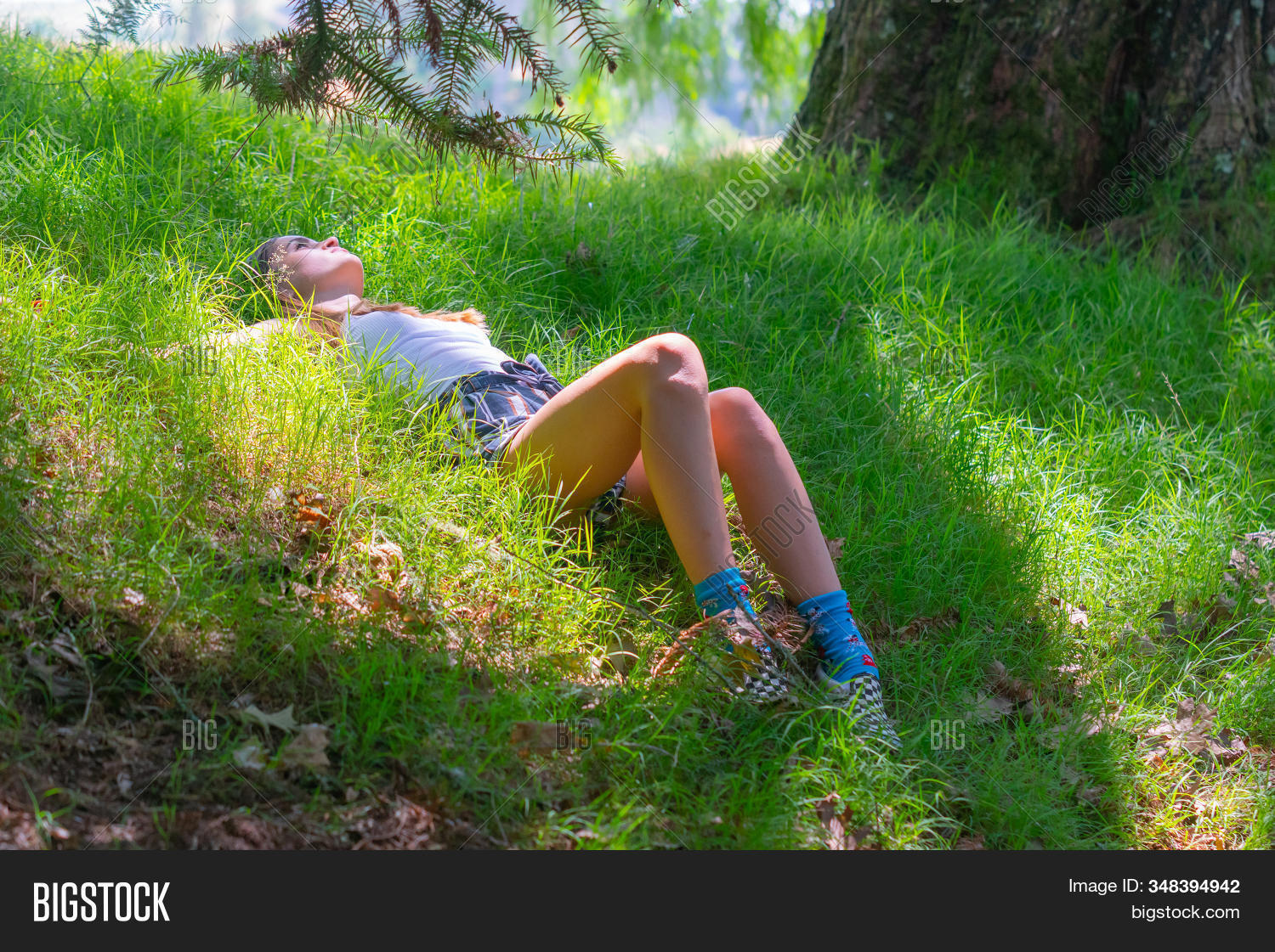 Teenage Girl Lying Image & Photo (Free Trial) | Bigstock