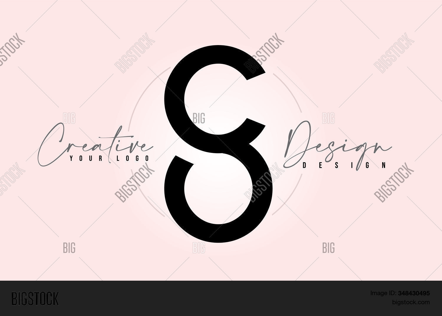 Co Letter Design Icon Vector & Photo (Free Trial) | Bigstock