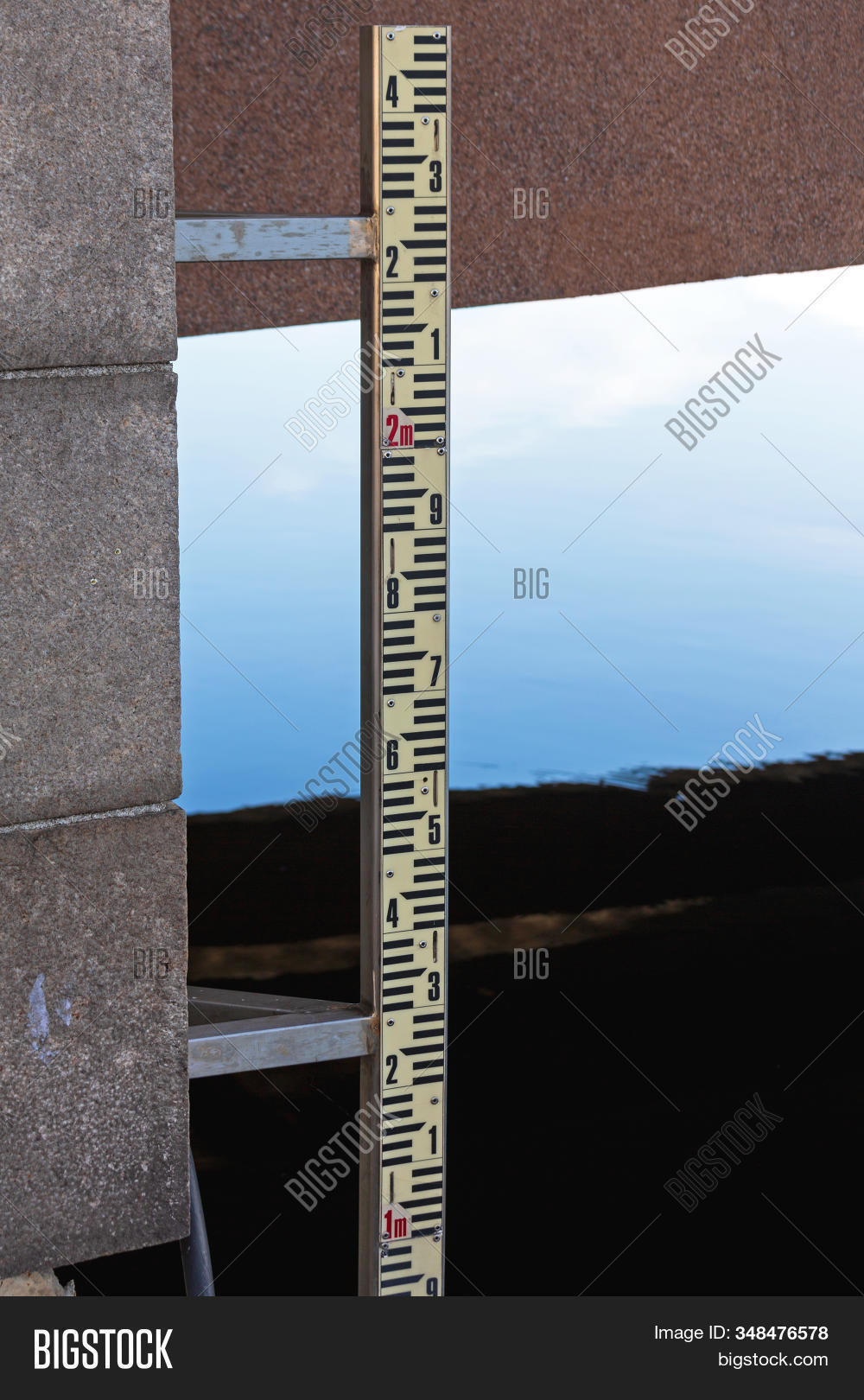 Staff Gauge Water Image & Photo (Free Trial) | Bigstock