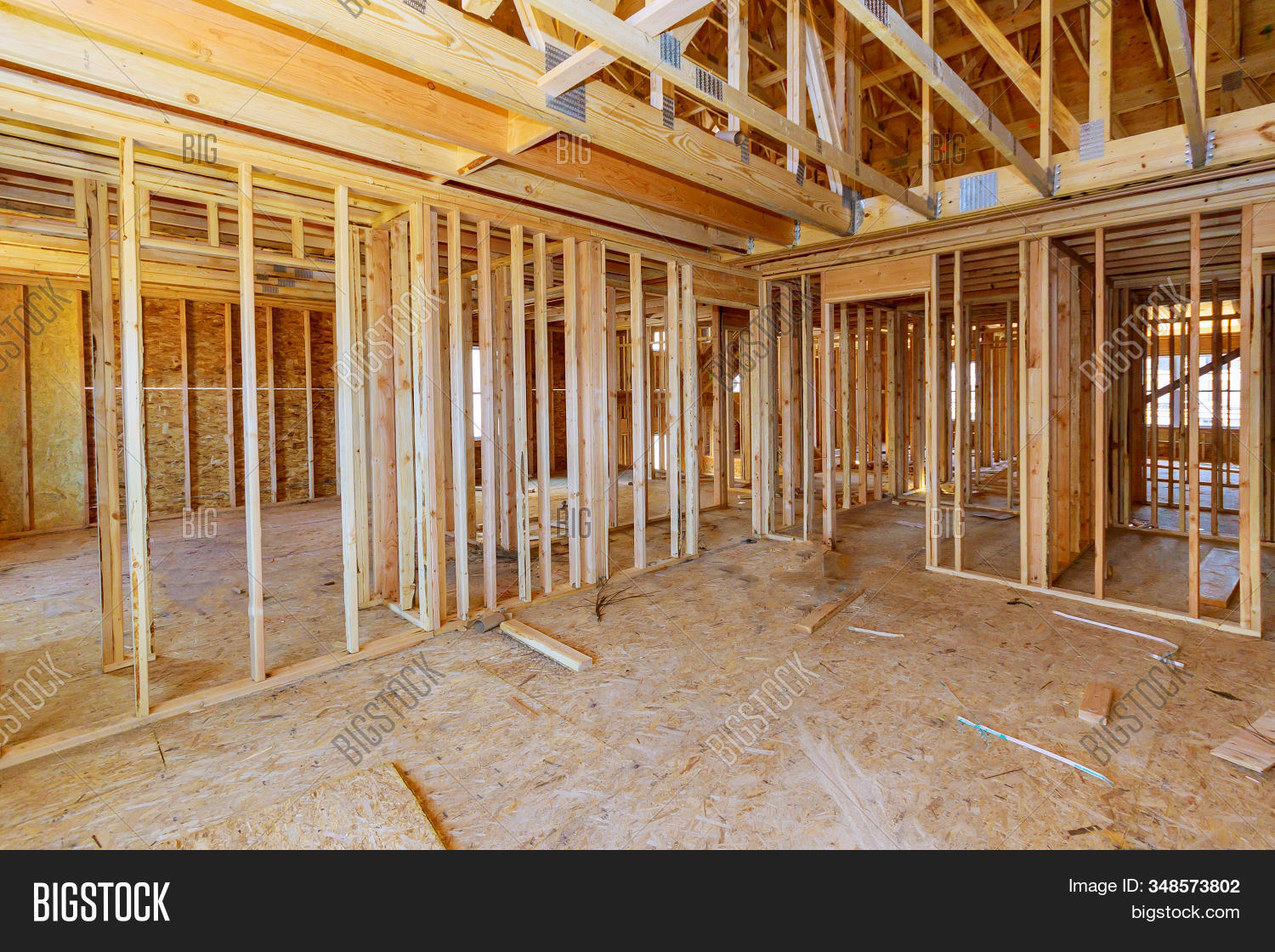 Beam Stick Built Frame Image & Photo (Free Trial) | Bigstock