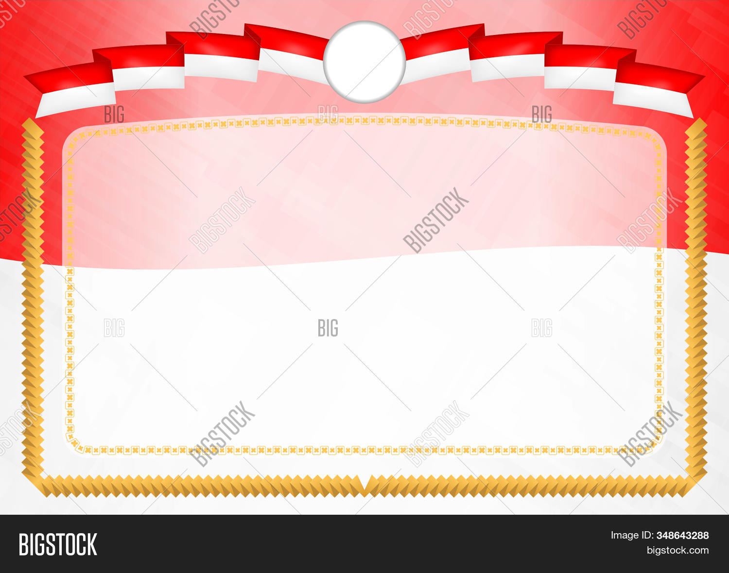 Border Made Indonesia Vector & Photo (Free Trial) | Bigstock