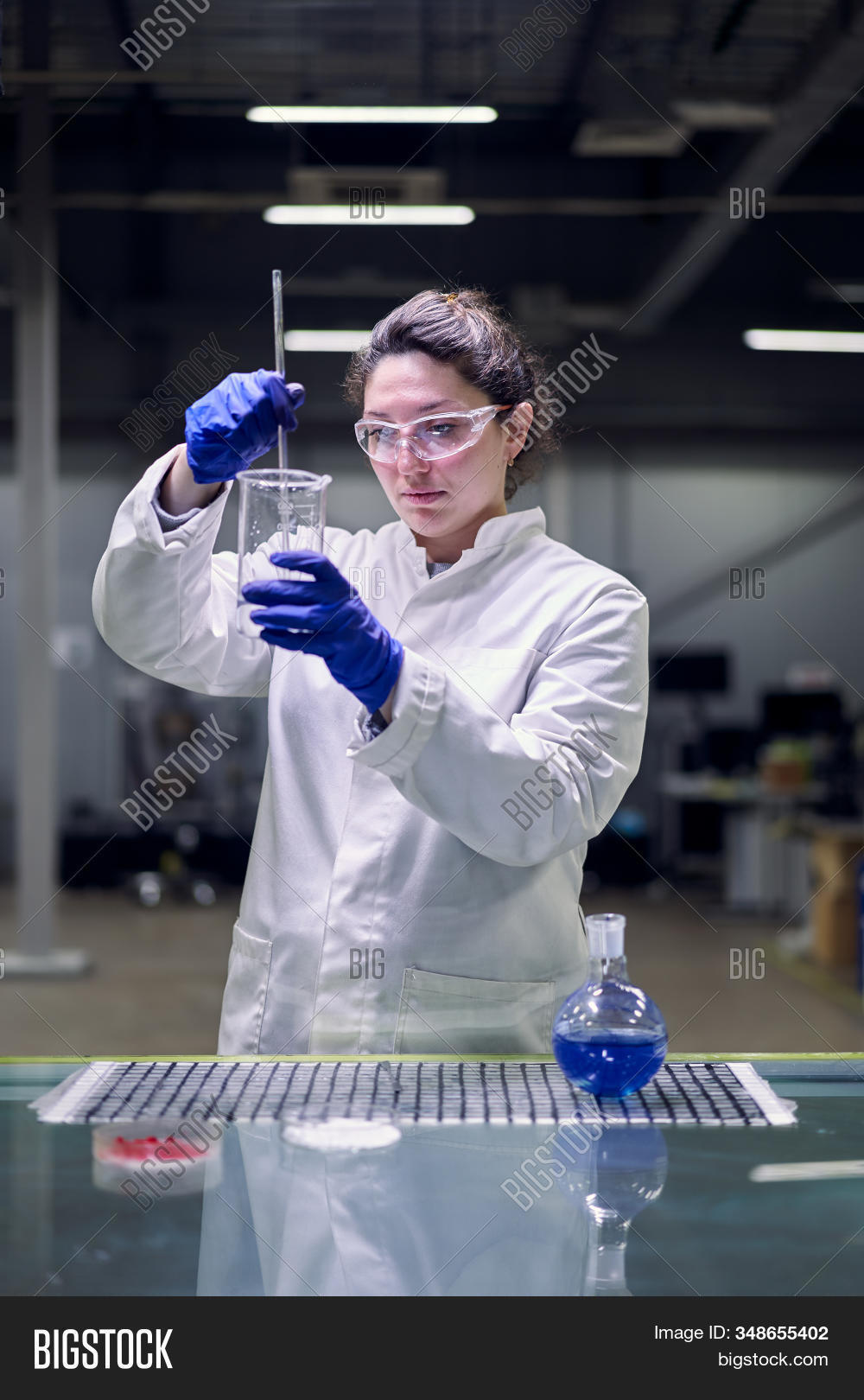 Serious Lab Girl Image & Photo (Free Trial) | Bigstock