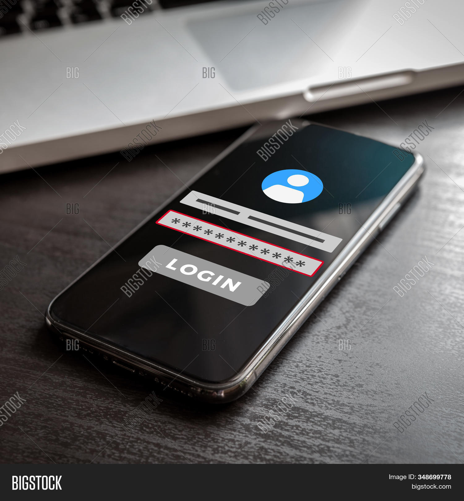 Mobile Phone Login Image & Photo (Free Trial) | Bigstock