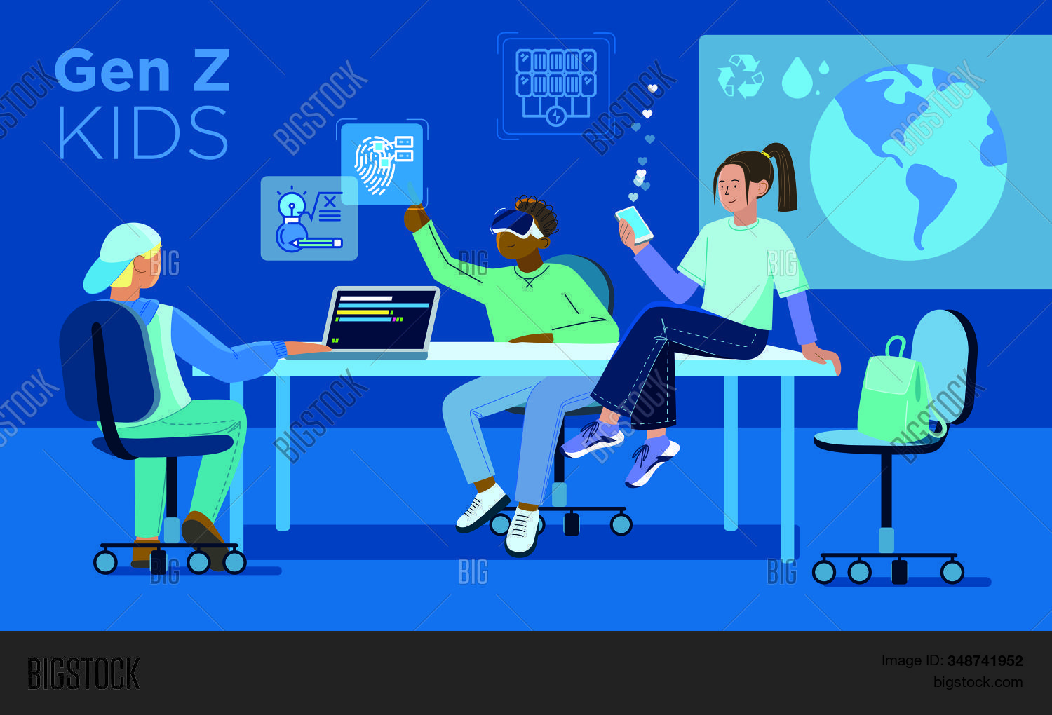 Vector Illustration Vector & Photo (Free Trial) | Bigstock