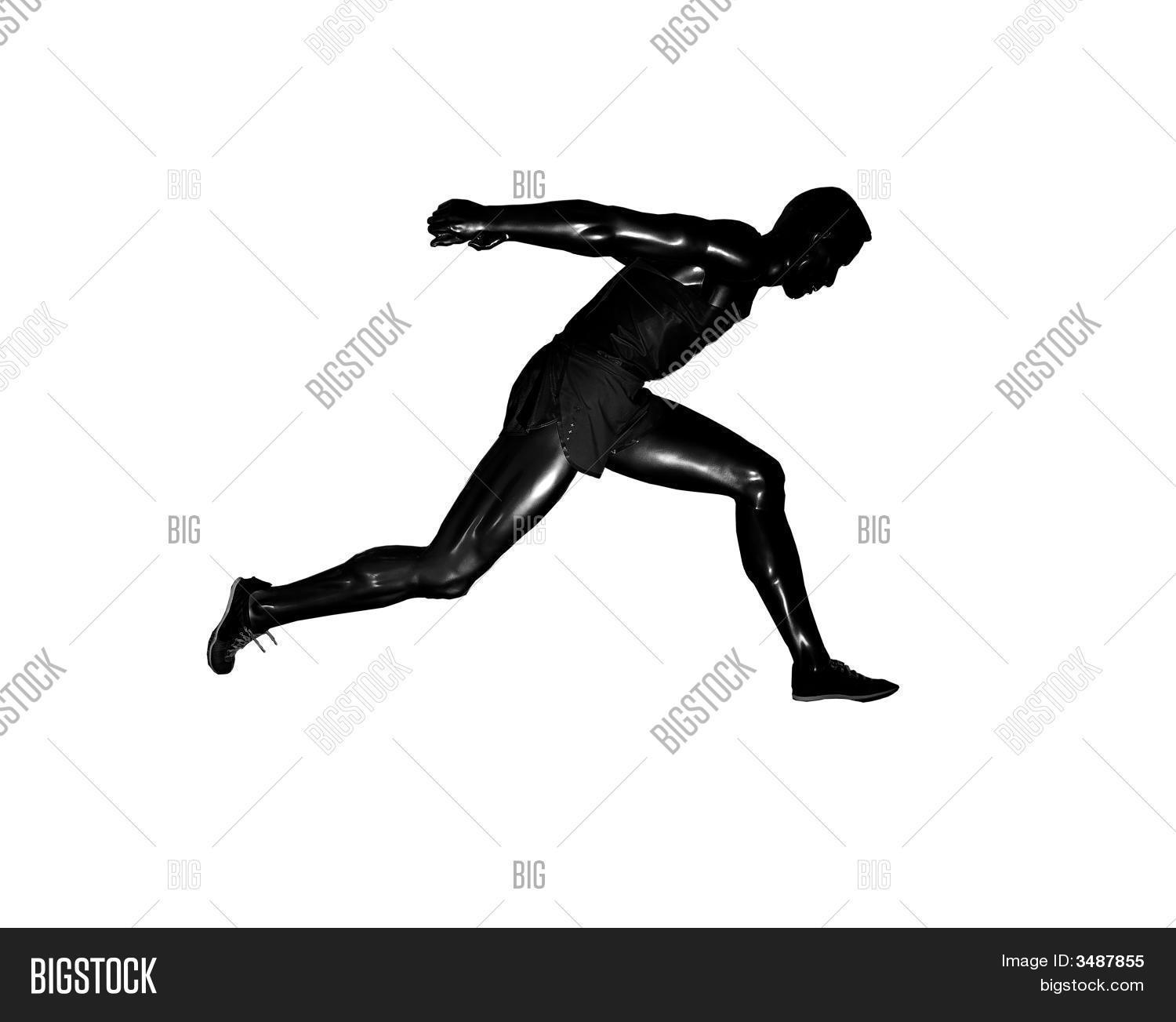 Runner Silhouette Image & Photo (Free Trial) | Bigstock