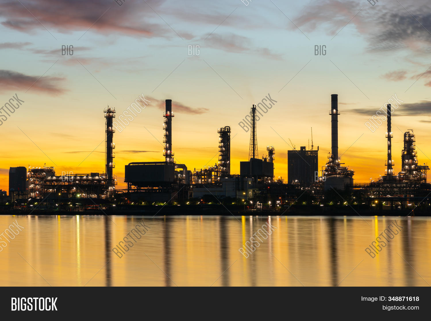 Oil Gas Refinery Image & Photo (Free Trial) | Bigstock