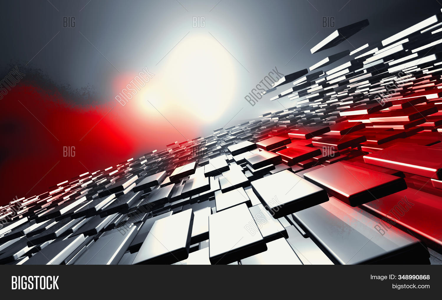 3D Rendering Red-black Image & Photo (Free Trial) | Bigstock