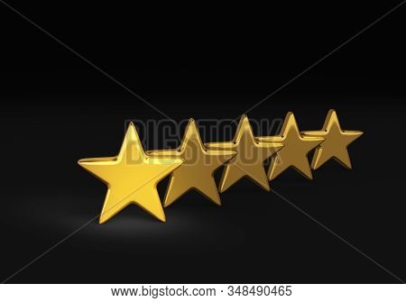 Row Gold Stars Images, Illustrations & Vectors (Free) - Bigstock