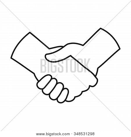 Handshake Vector Icon Vector & Photo (Free Trial) | Bigstock
