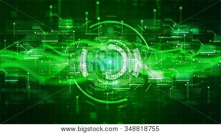 Hi-tech Hud Digital Image & Photo (Free Trial) | Bigstock