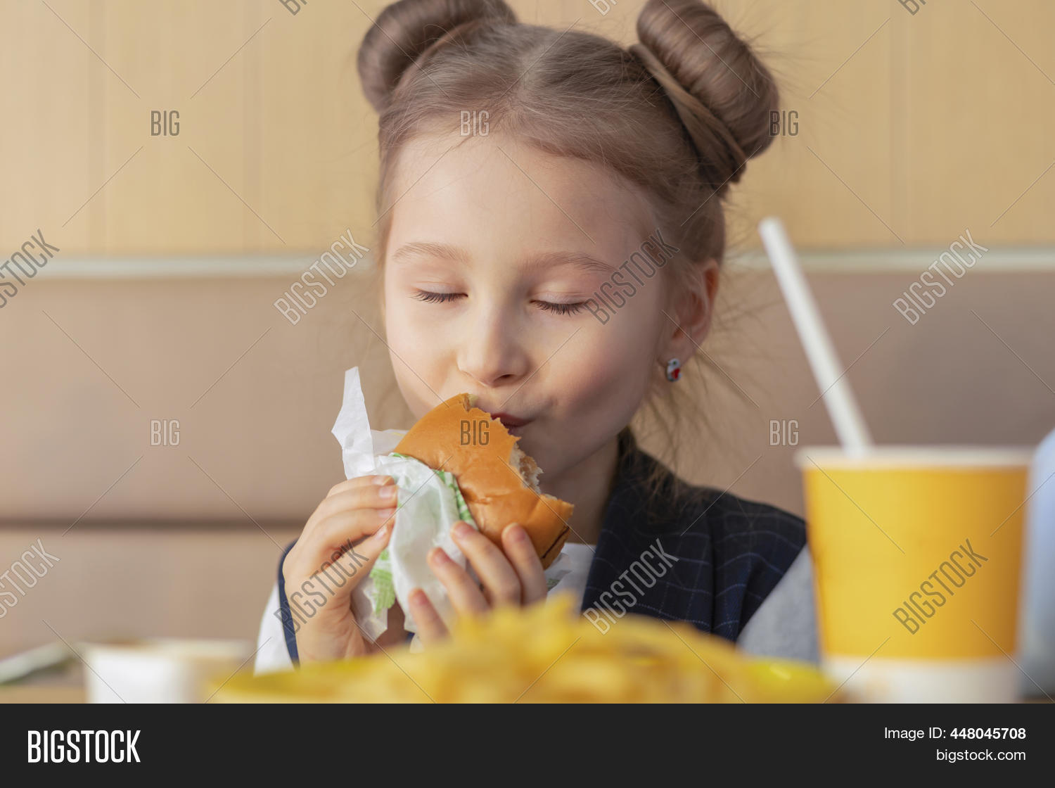 Child Fast Food Image & Photo (Free Trial) | Bigstock