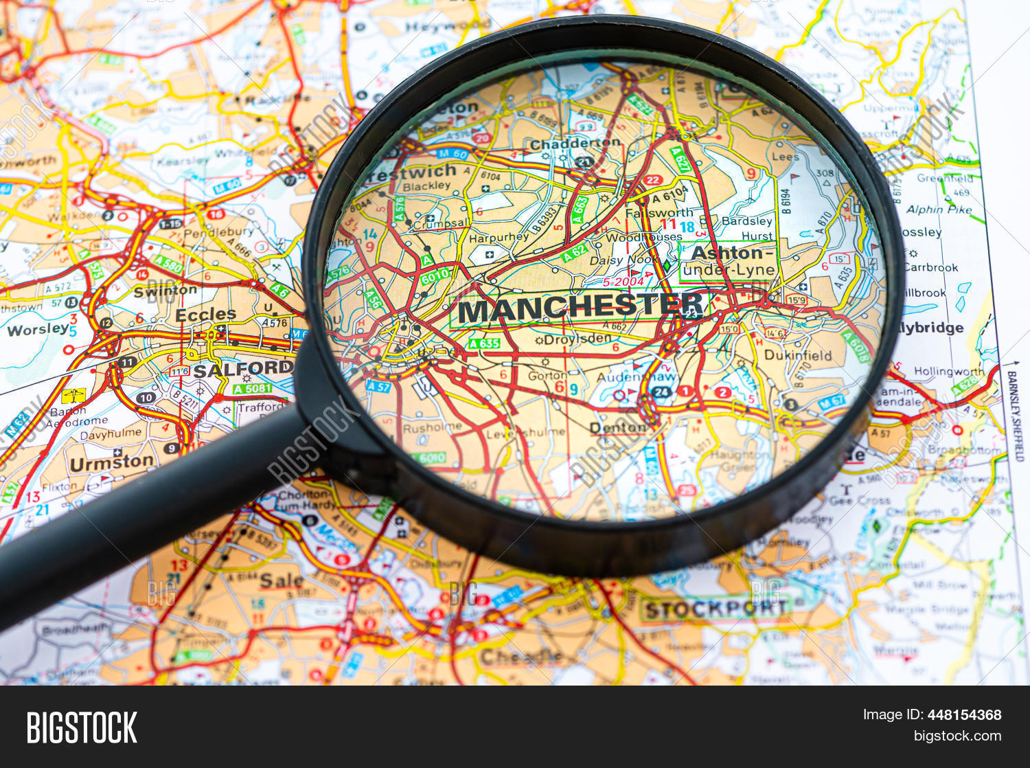 Map Manchester England Image & Photo (Free Trial) | Bigstock