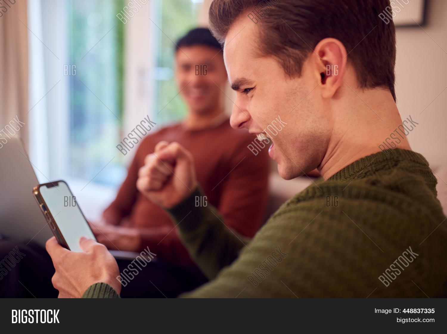 Same Sex Male Couple Image And Photo Free Trial Bigstock