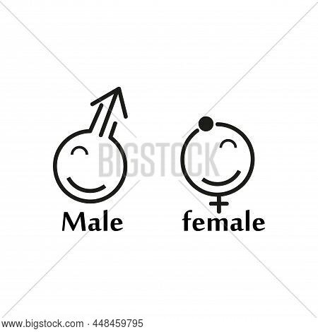 Male Female Cartoon Vector & Photo (Free Trial) | Bigstock