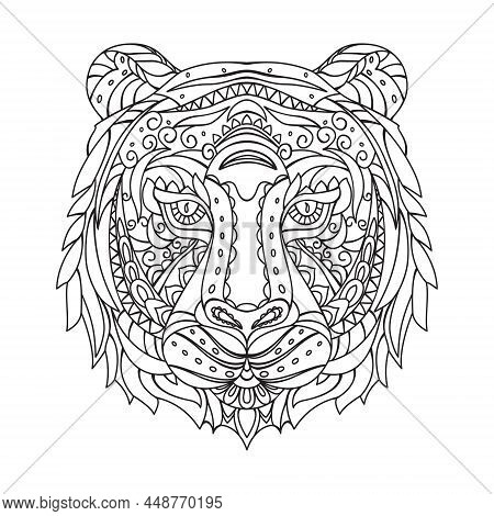 Tiger Head. Vector & Photo (Free Trial) | Bigstock