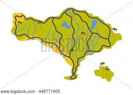 Map Bali Boundary Vector & Photo (Free Trial) | Bigstock