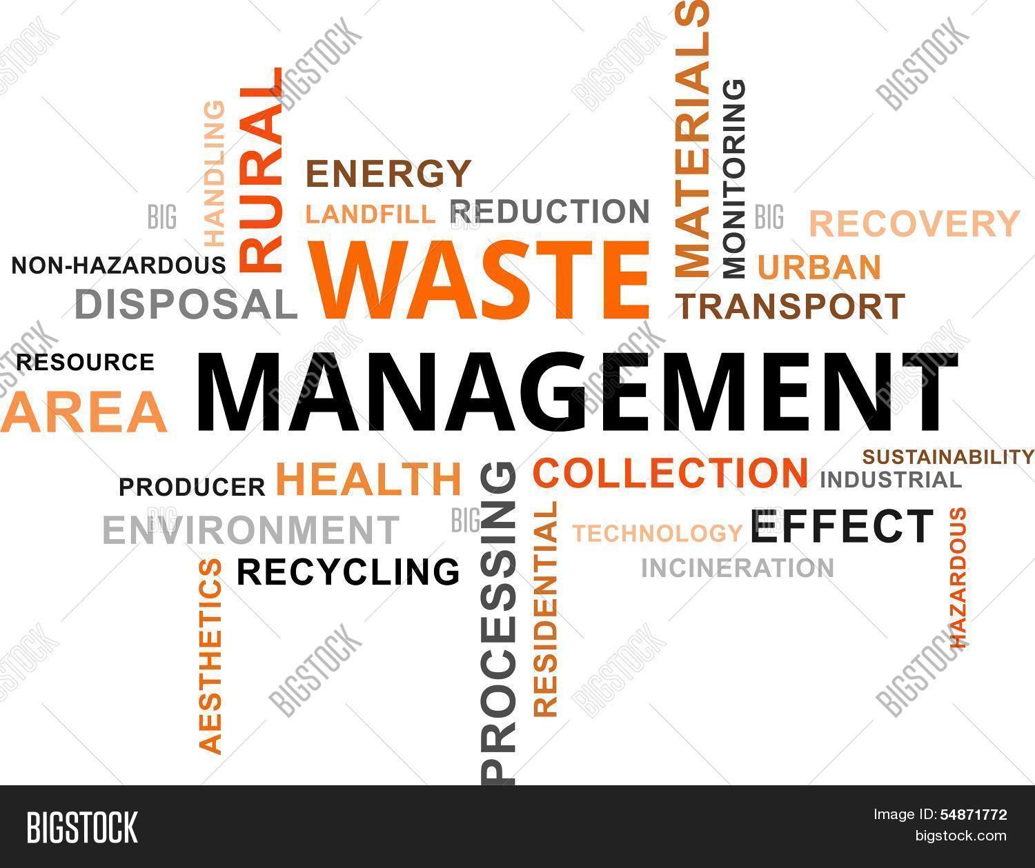 Word Cloud - Waste Vector & Photo (Free Trial) | Bigstock