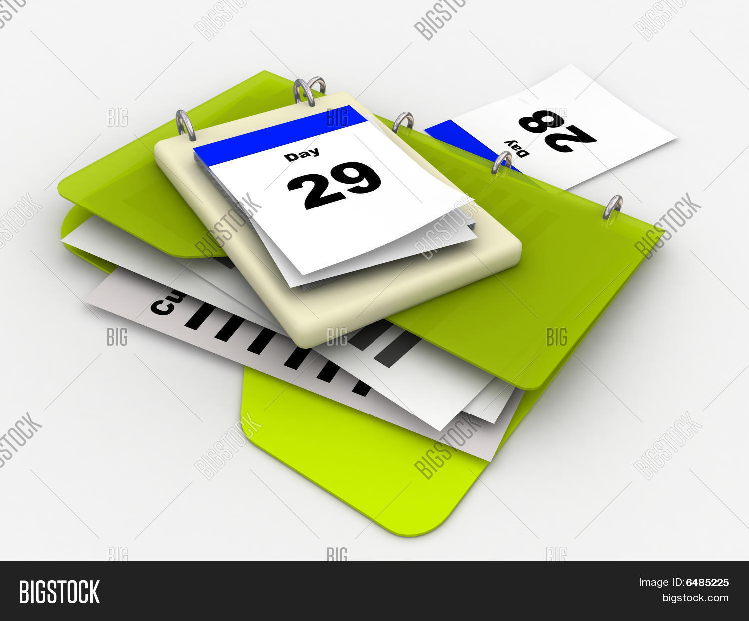 Day Calender Folder Image & Photo (Free Trial) | Bigstock