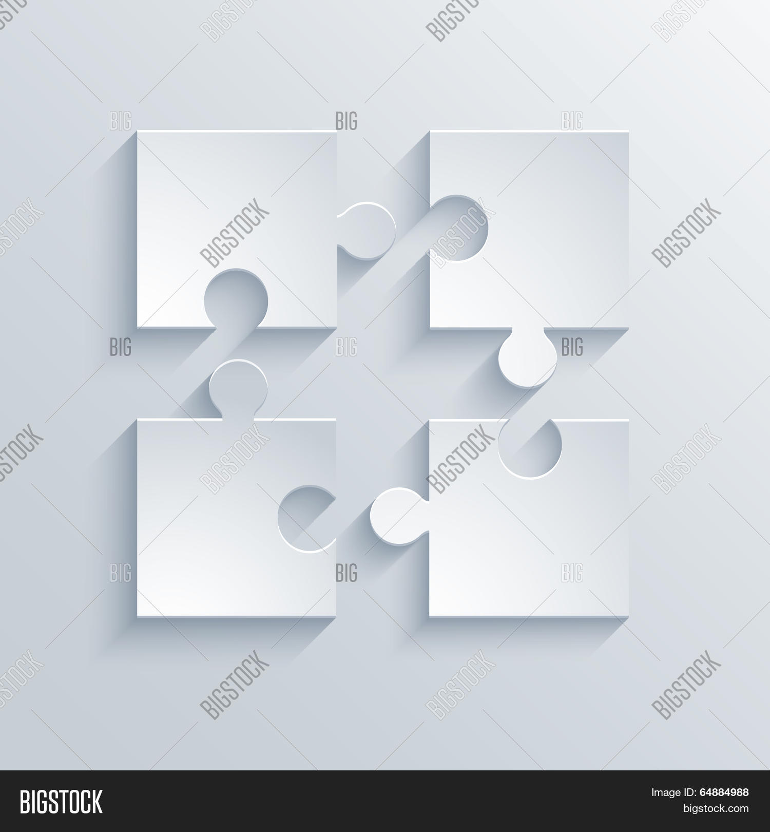 Vector Modern Puzzle Vector & Photo (Free Trial) | Bigstock