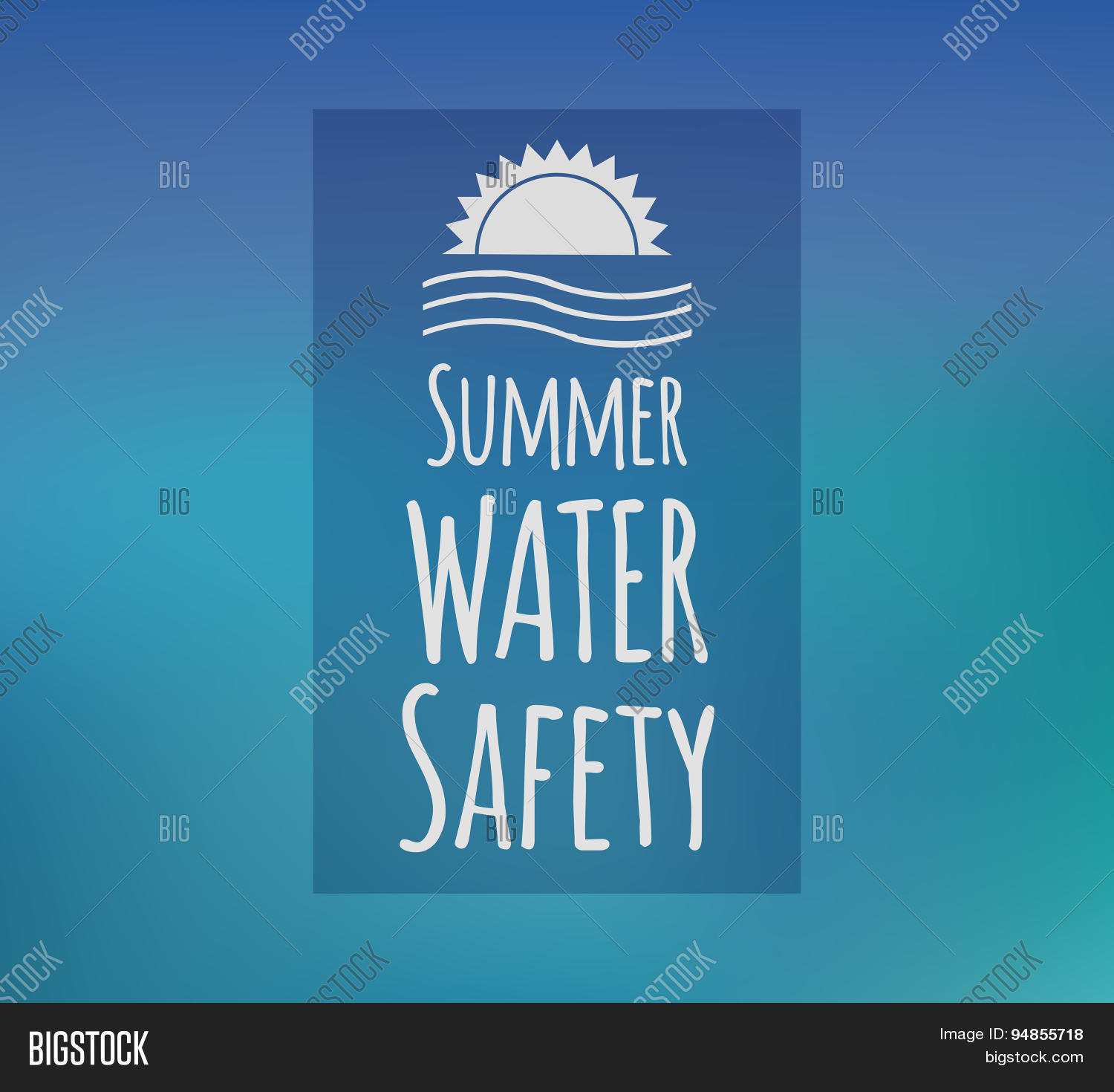 Summer Water Safety. Vector & Photo (Free Trial) | Bigstock