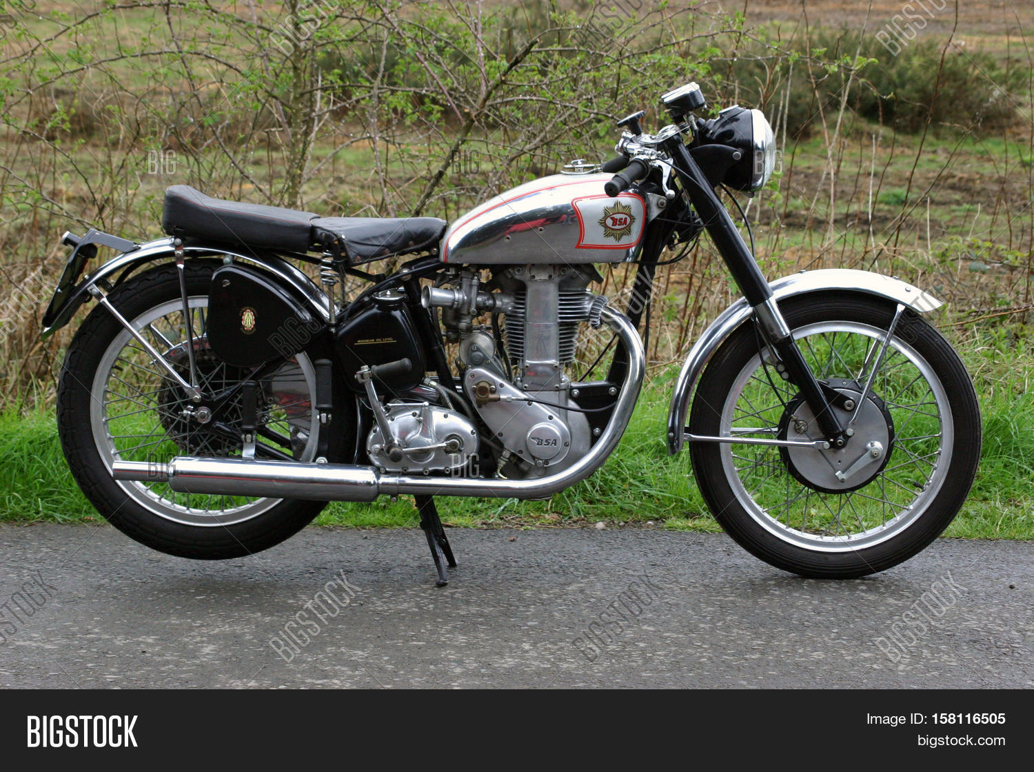 BSA ZB32 Goldstar - Image & Photo (Free Trial) | Bigstock