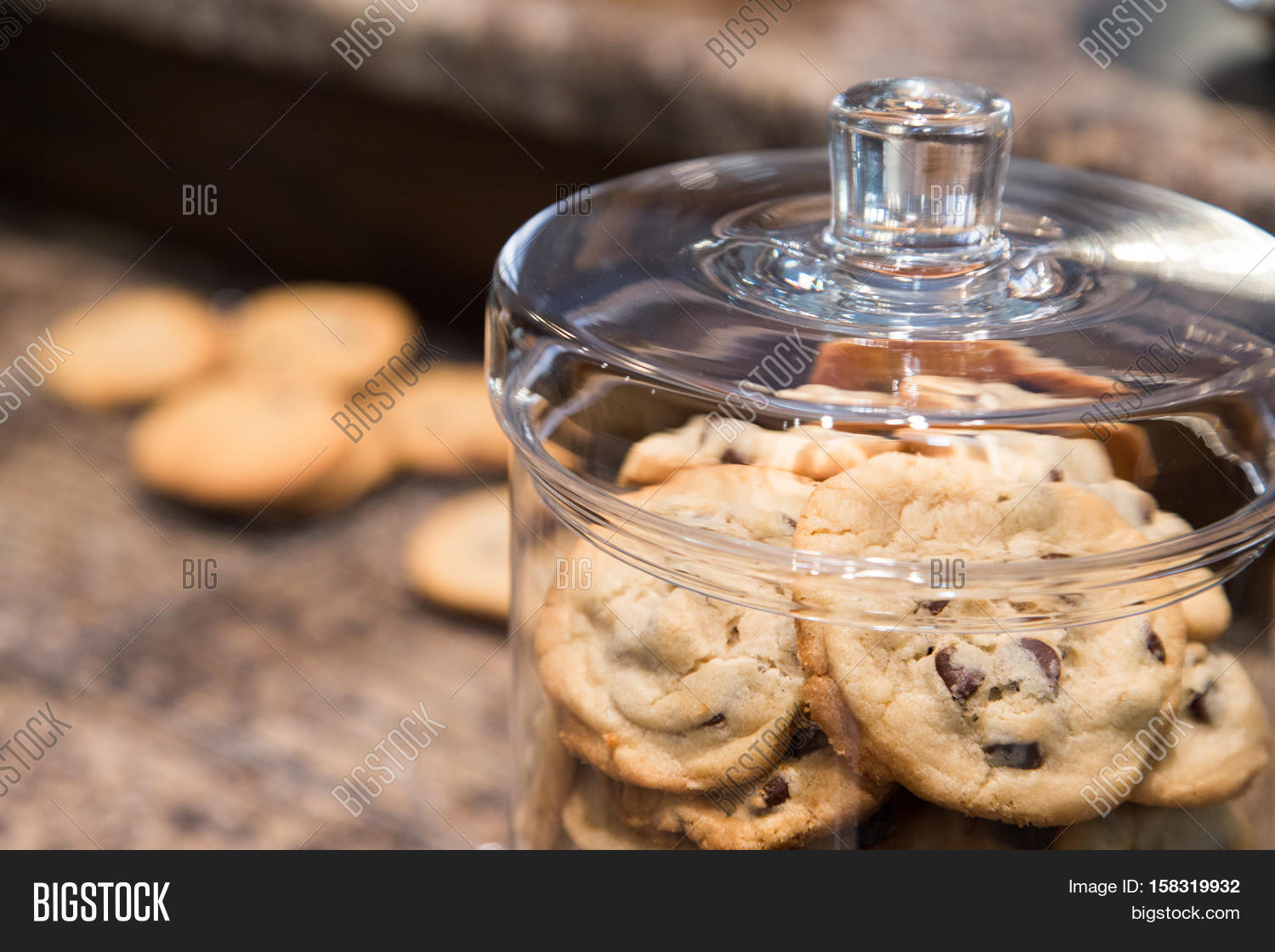 Clear Glass Cookie Jar Image & Photo (Free Trial) | Bigstock