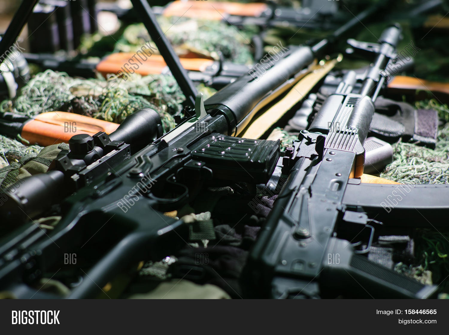 War Guns Arsenal Image & Photo (Free Trial) | Bigstock