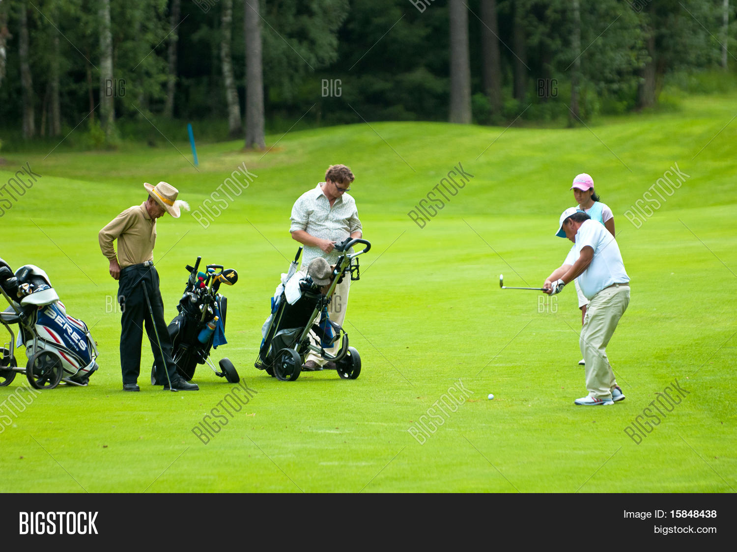 Group Golfer, Golfer Image & Photo (Free Trial) | Bigstock