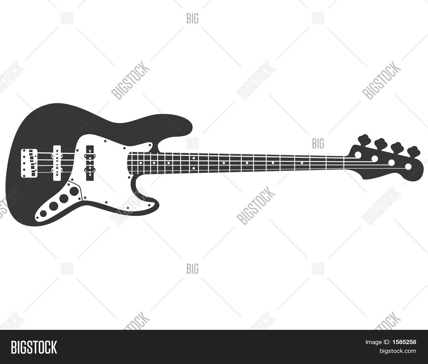Jazz Bass Vector & Photo (Free Trial) | Bigstock