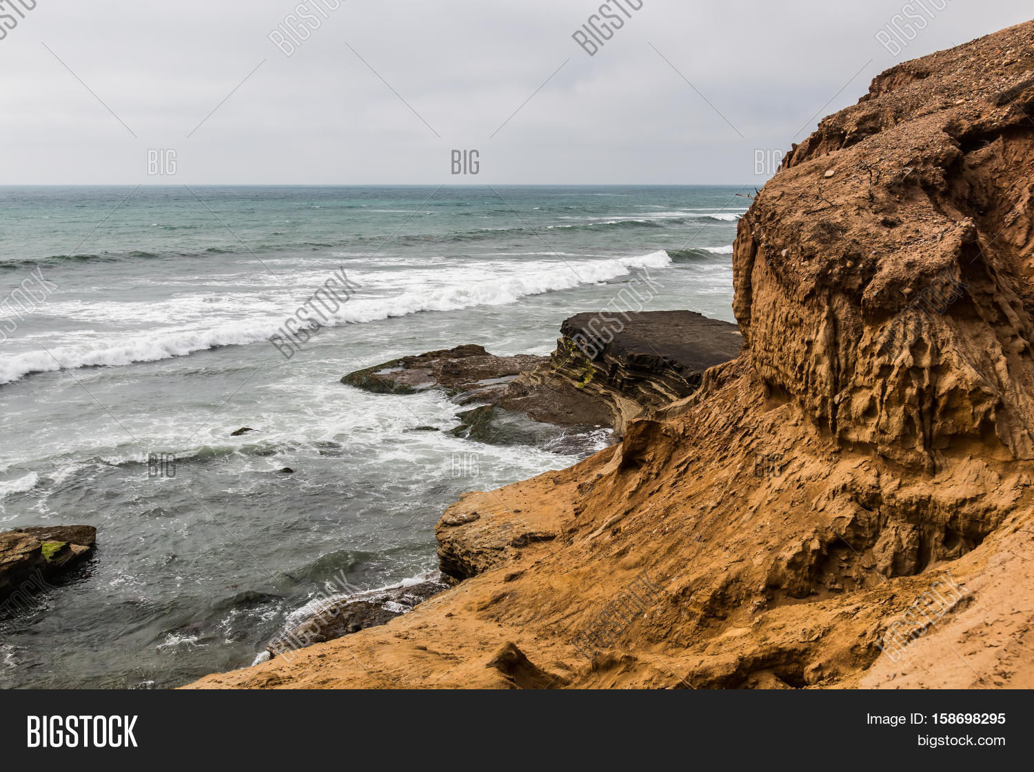 Cliffside Erosion Image & Photo (Free Trial) | Bigstock