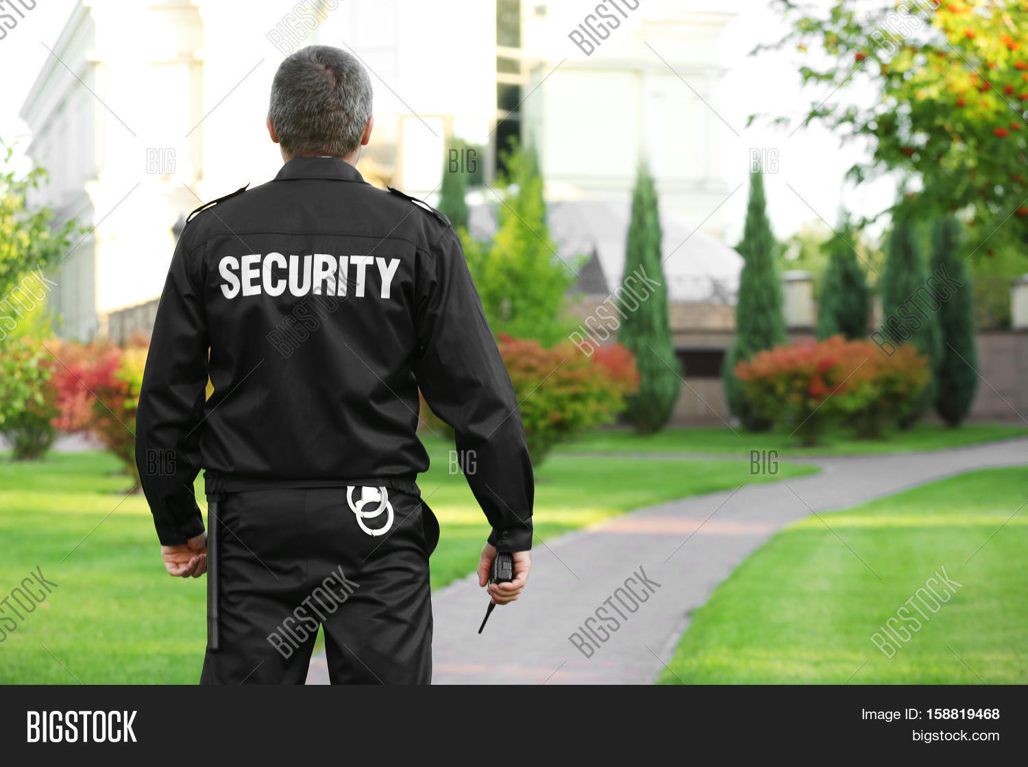 Male Security Guard Image & Photo (Free Trial) | Bigstock