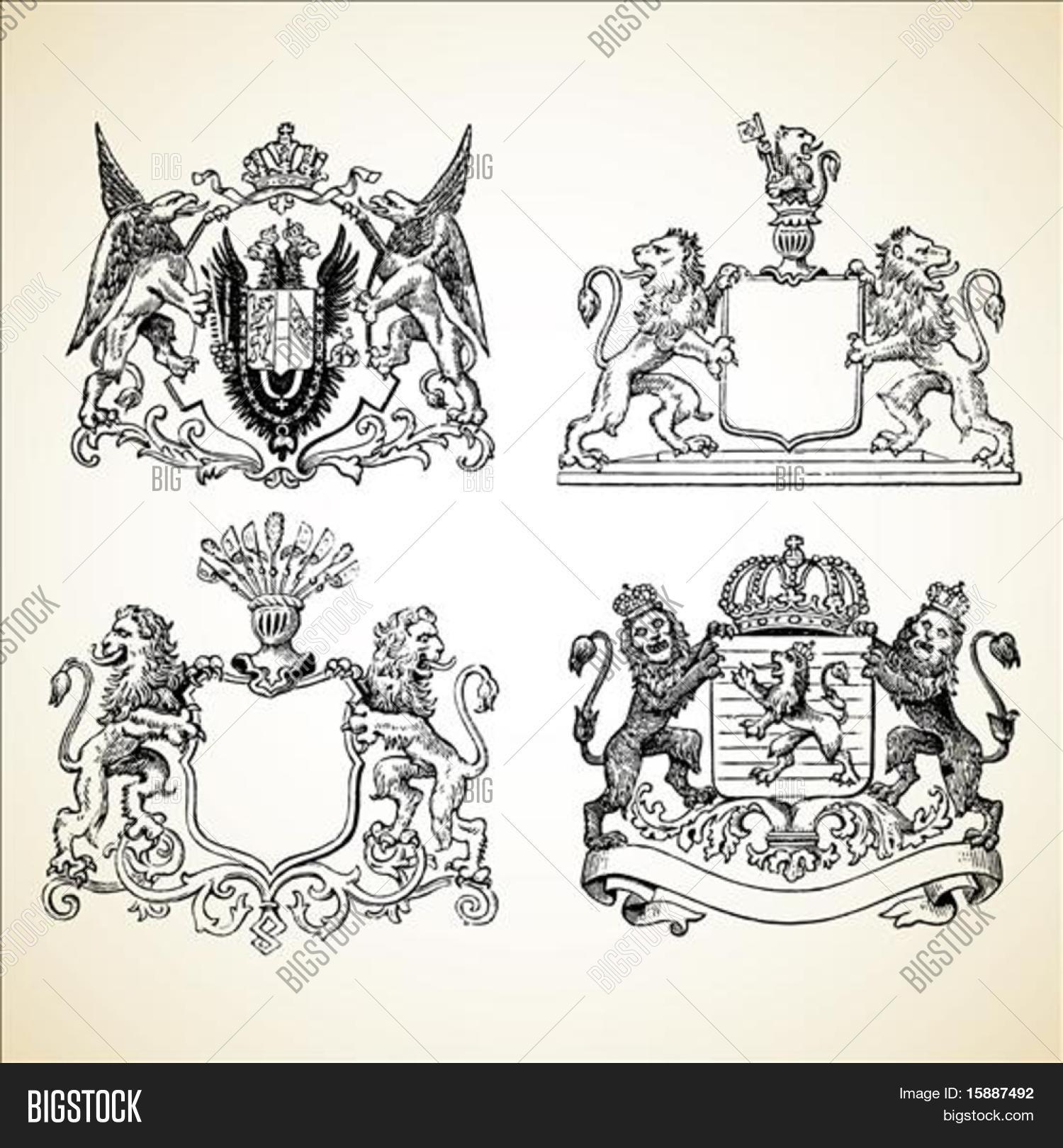 Set Vector Medieval Vector & Photo (Free Trial) | Bigstock
