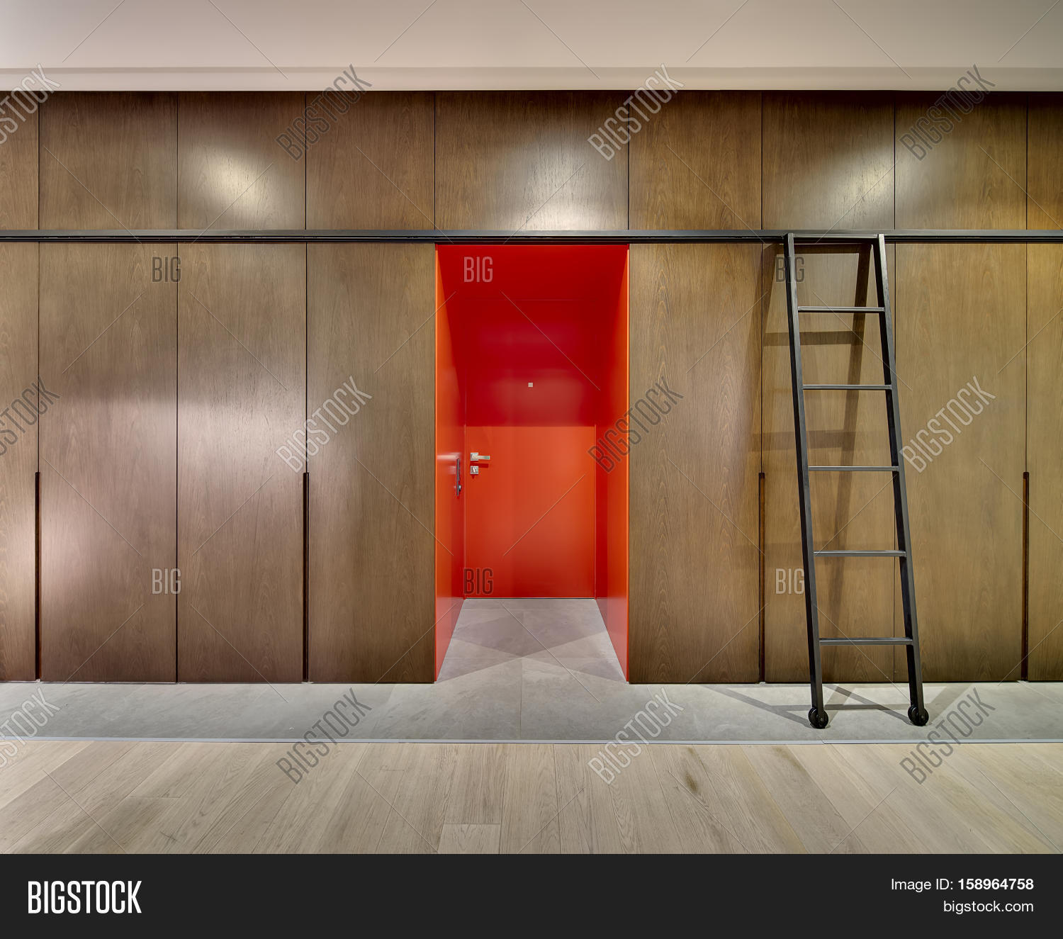 Bright Red Entrance Image & Photo (Free Trial) | Bigstock