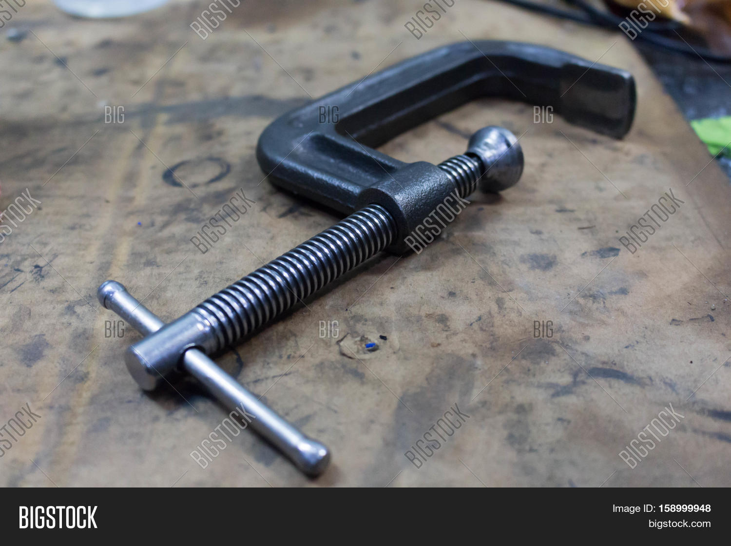 C-clamp Handtools On Image & Photo (Free Trial) | Bigstock