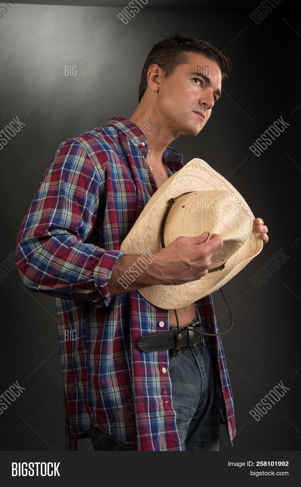 Handsome Cowboy Poses Image & Photo (Free Trial) | Bigstock